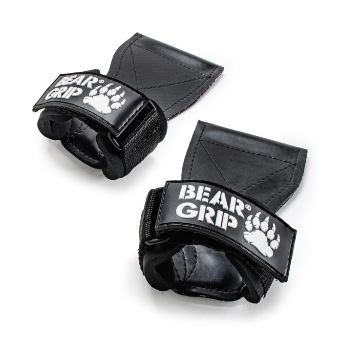 BearGrip Multi Grip Straps (Rubber) - Heavy-Duty Lifting Straps for ...