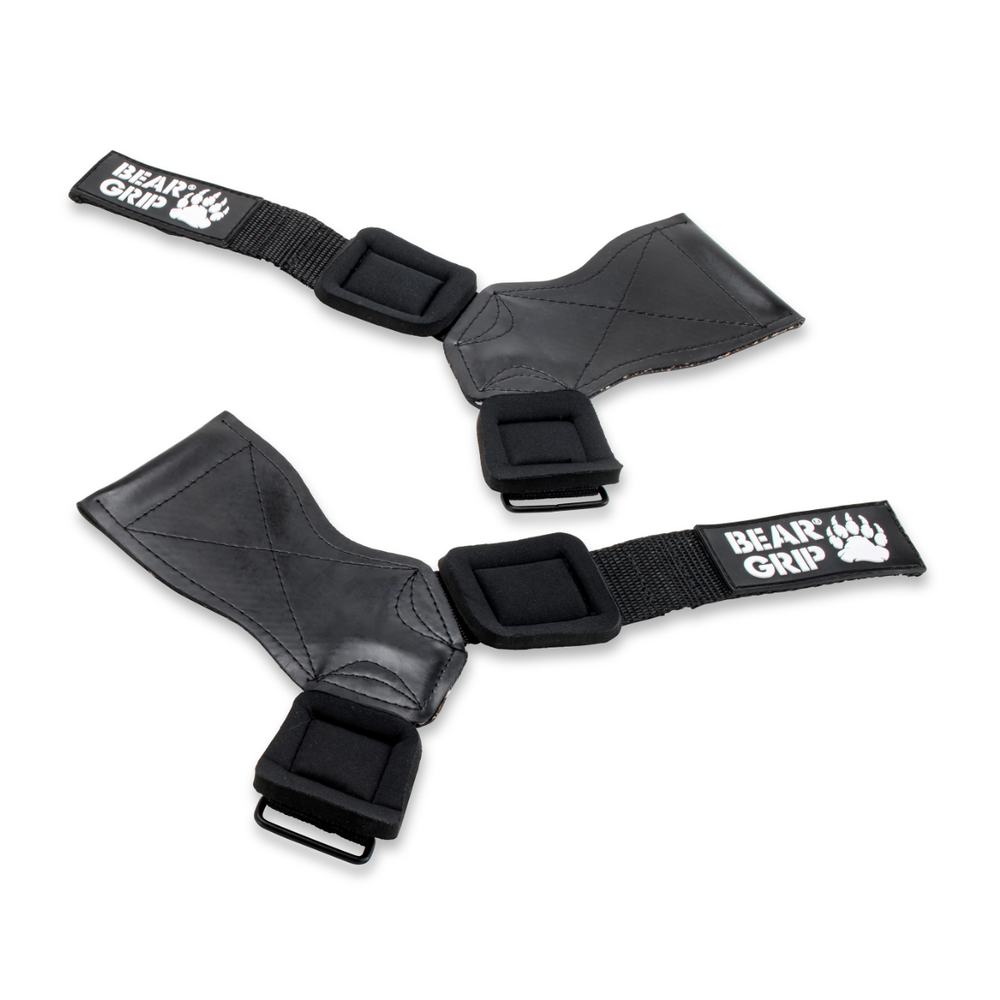 BearGrip Multi Grip Straps (Rubber) - Heavy-Duty Lifting Straps for ...