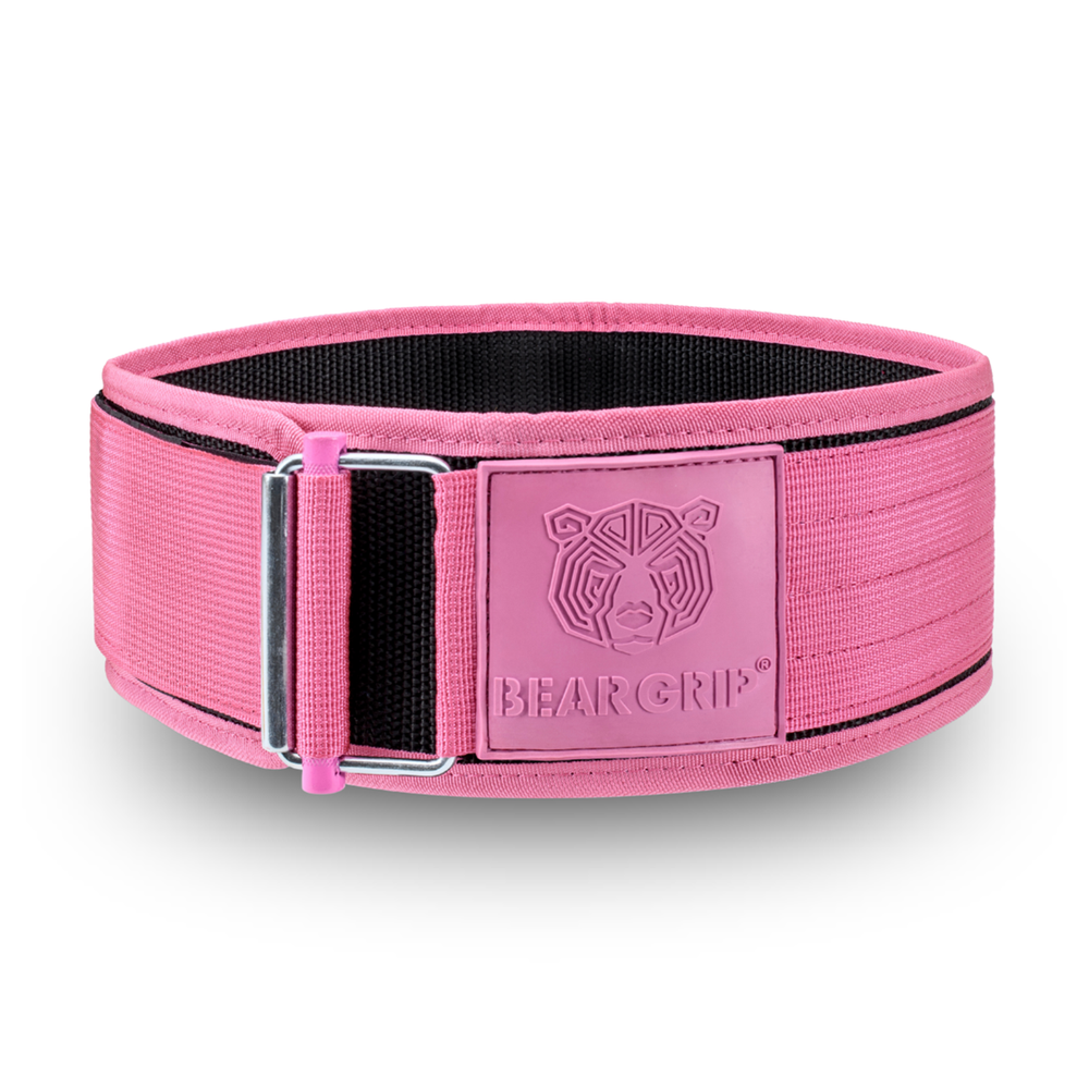 BearGrip Self-Locking Weight Lifting Belt - Secure, Adjustable Support ...